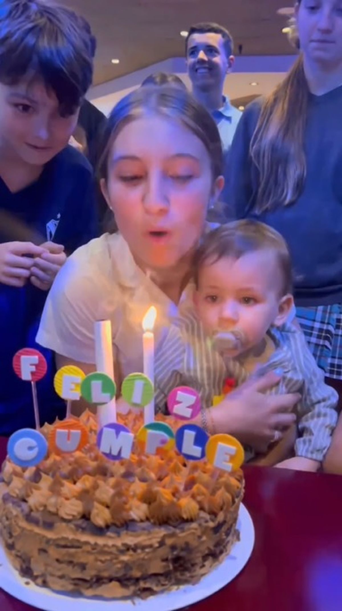 La visita sorpresa que tuvo Indiana Cubero en el particular festejo de sus 15