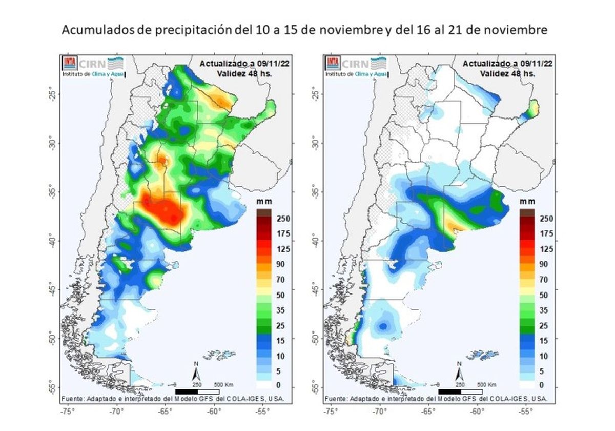 ¿Se corta la sequía? El INTA pronostica lluvias significativas que ...