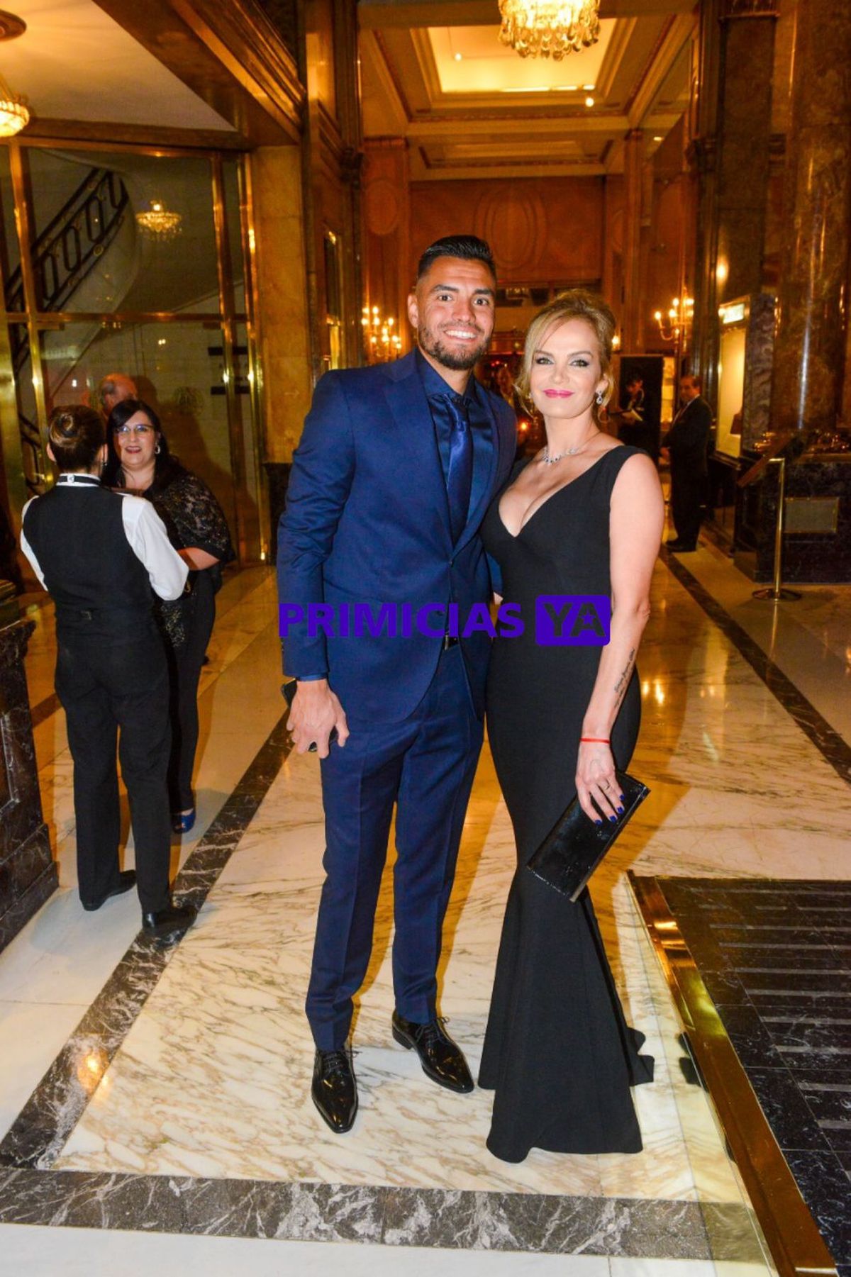 Las fotos de la primera salida de Eliana Guercio y Sergio Chiquito ...