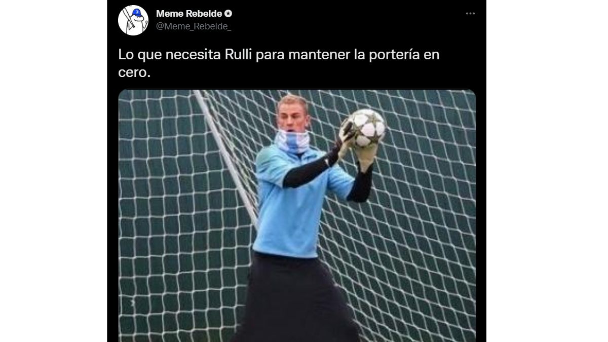 Los memes de los errores de Gerónimo Rulli en la eliminación de ...