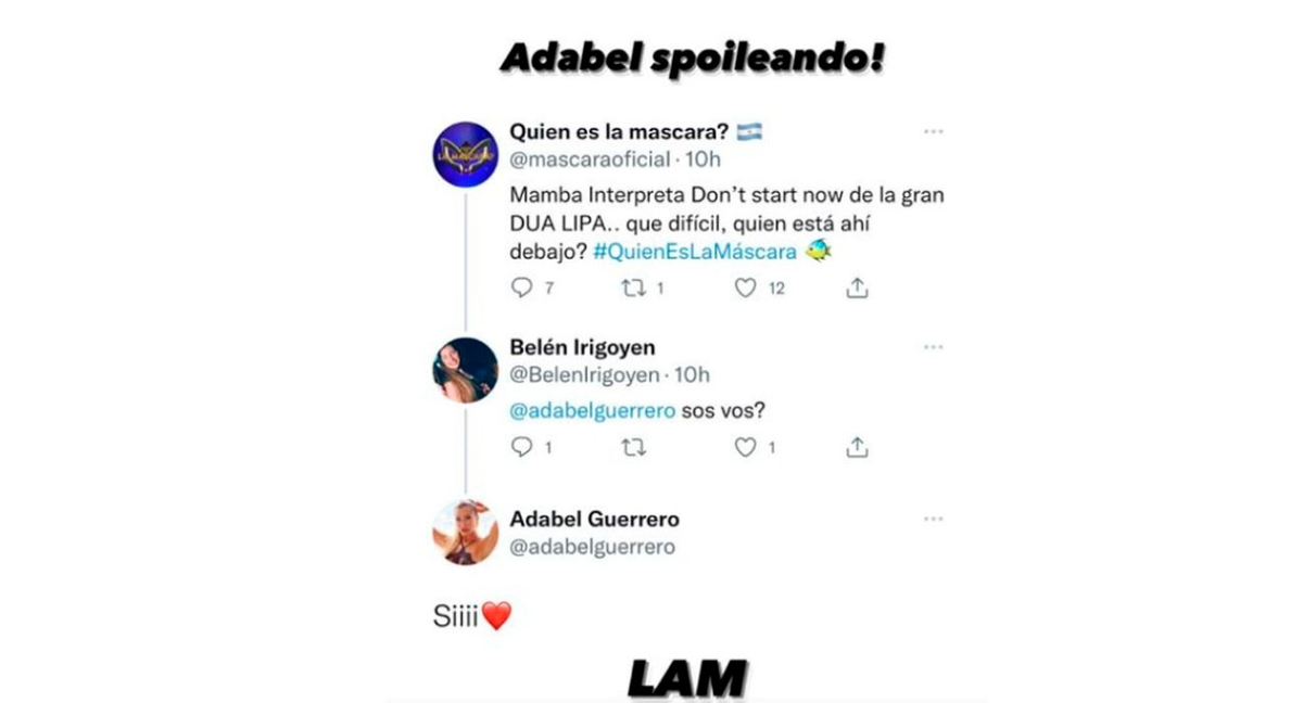 Una famosa metió la pata y spoileó su personaje en ¿Quién es la máscara?