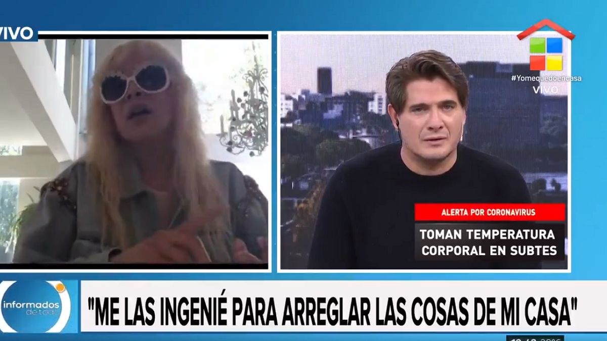 Nacha Guevara habló de presente de los actores en medio del coronavirus