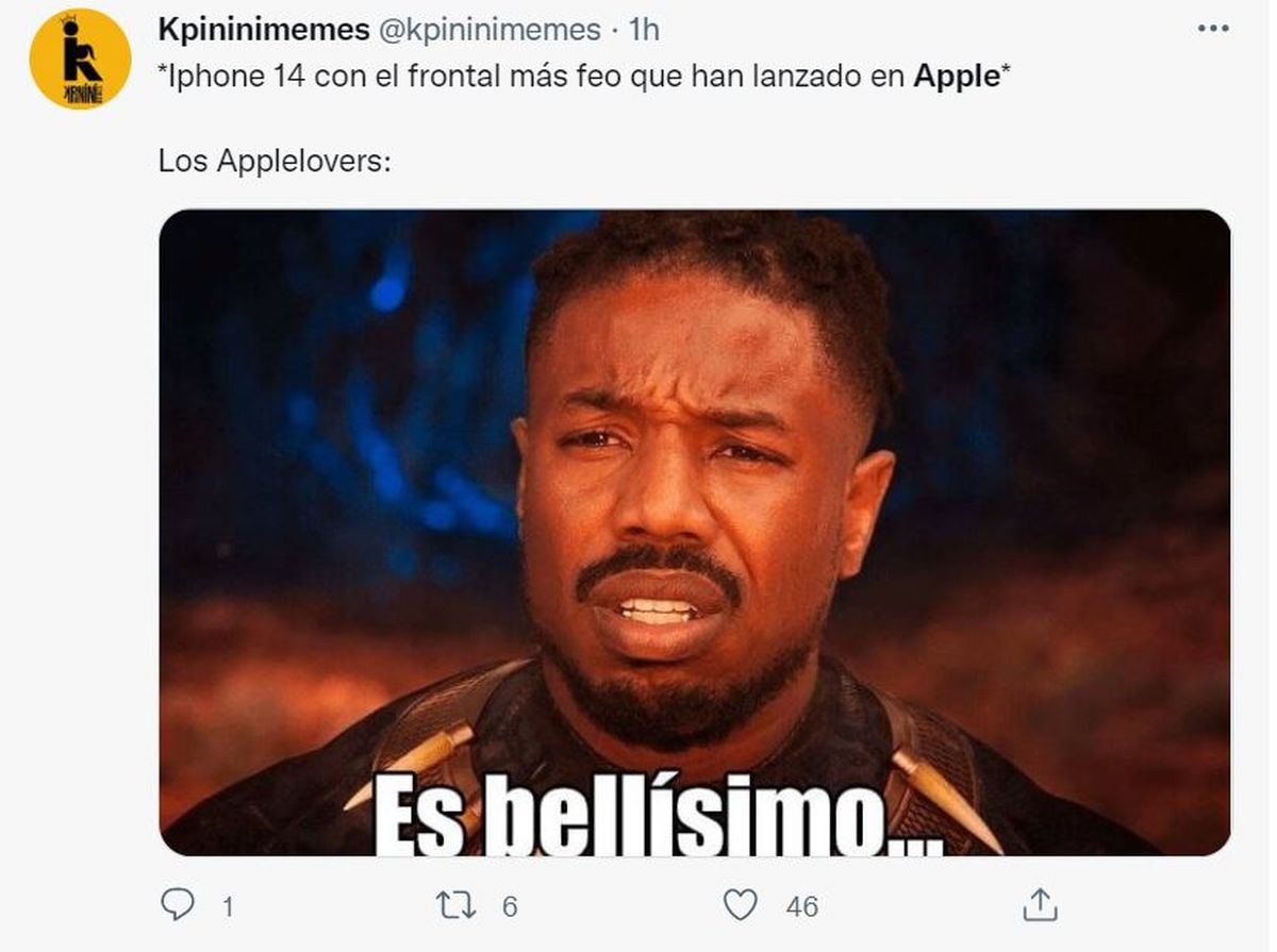 Los mejores memes que dejó la presentación del Iphone 14