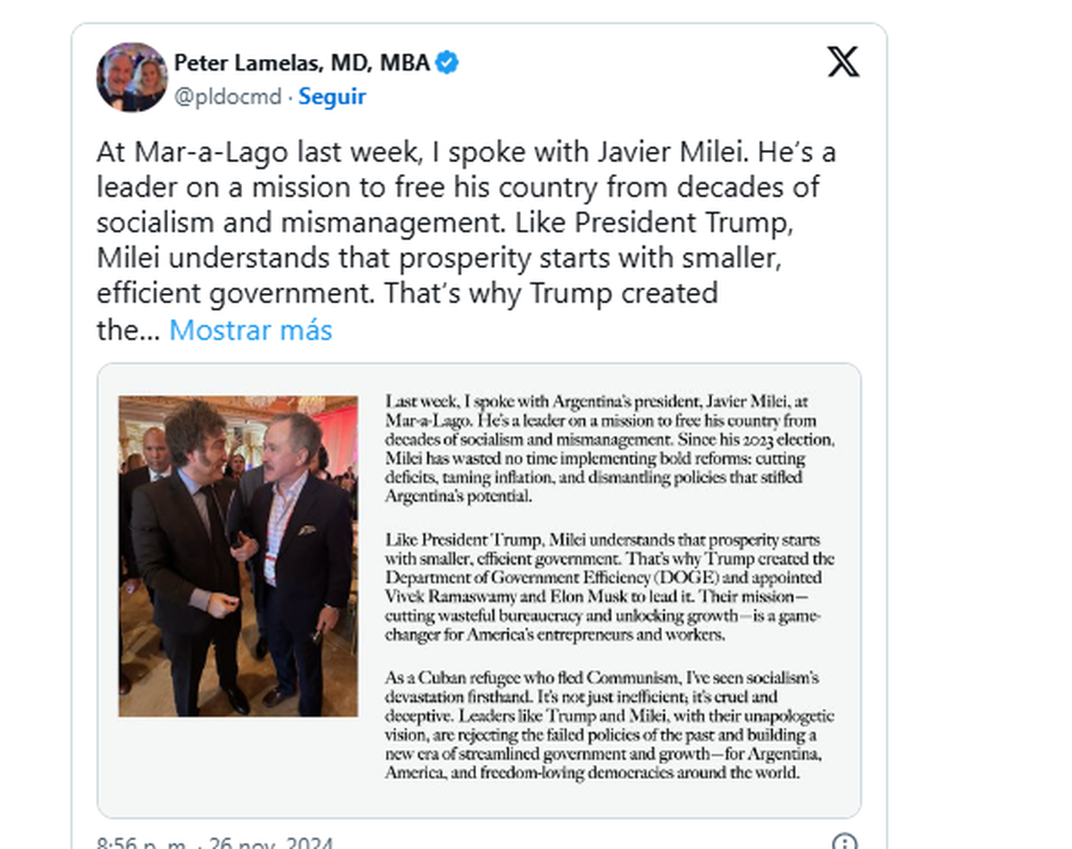 Quién es el empresario cubano-americano que Trump designó como ...