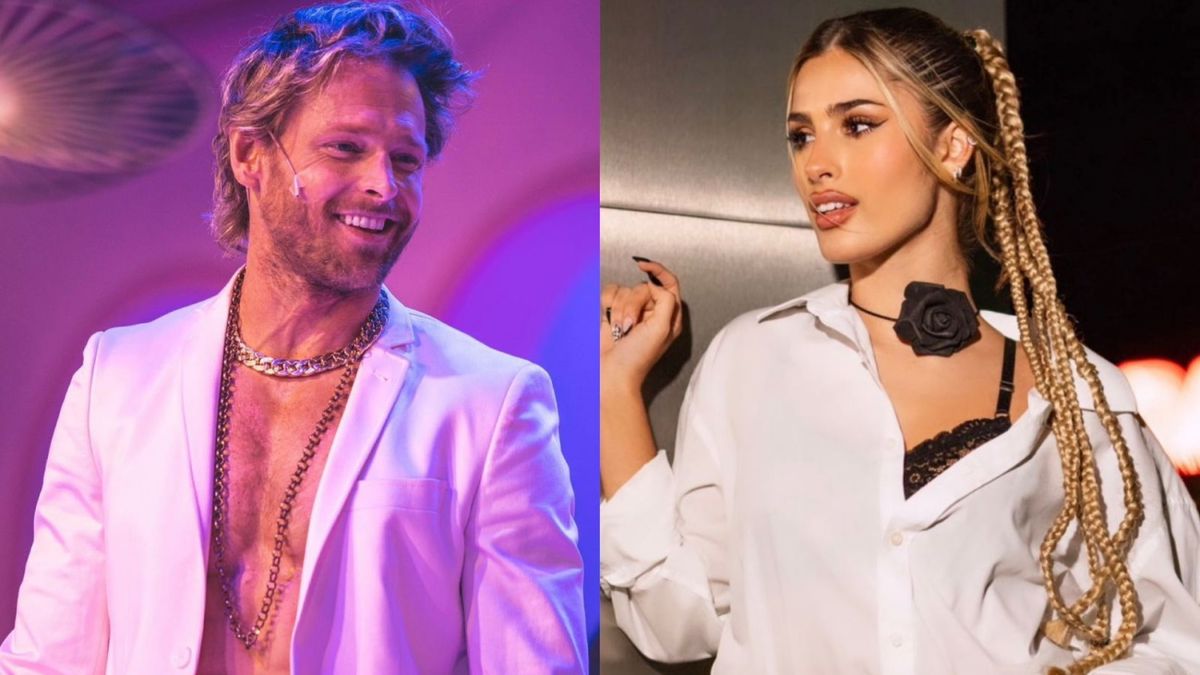 La jugada foto de Julieta Poggio y Mario Guerci preparándose para un chape