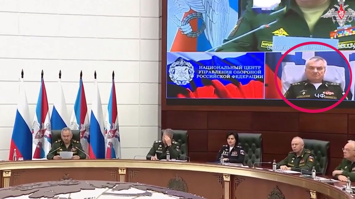 El video de Rusia para desmentir la anunciada muerte de un militar clave en la guerra