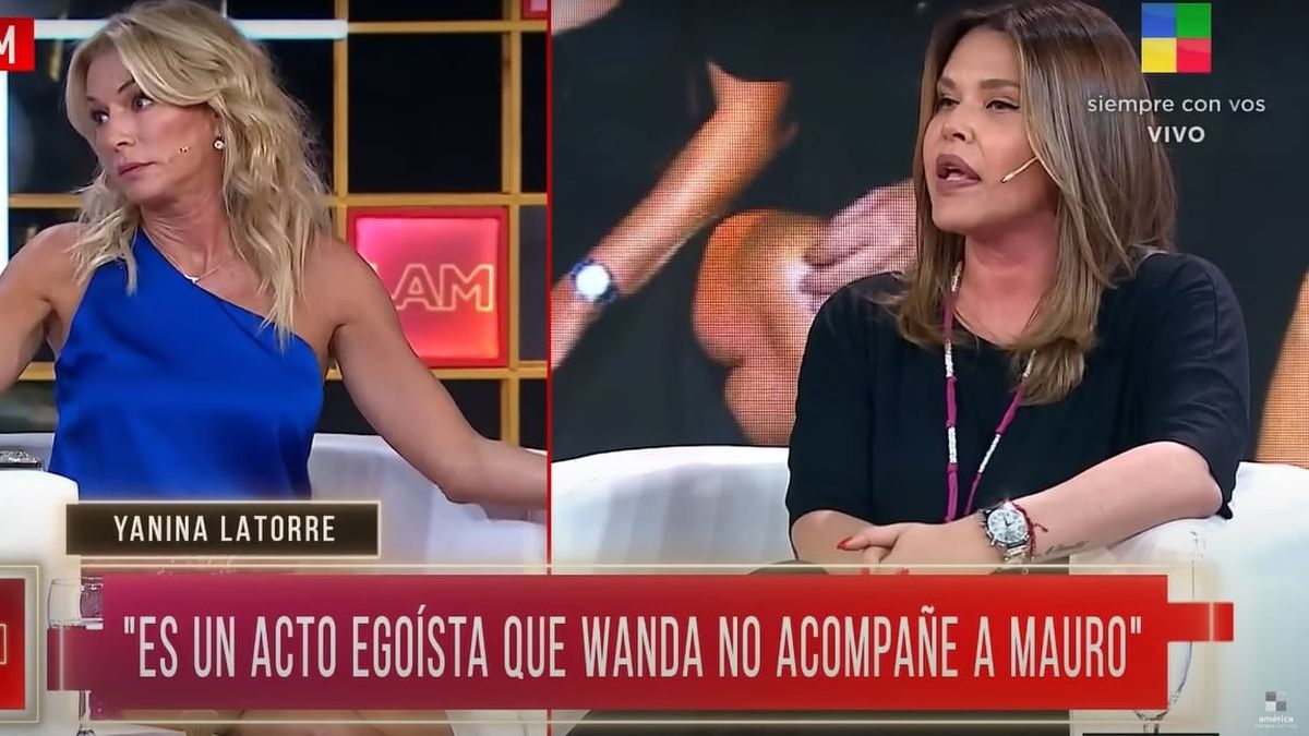 Yanina Latorre, lapidaria con Wanda Nara: Es egoísta con Mauro, todo lo que tiene se lo garpa él