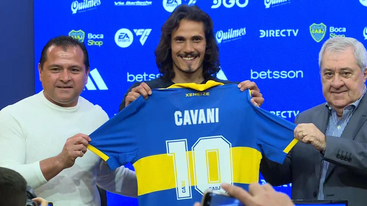 El terrible deseo del presidente de Nacional para el debut de Edinson Cavani en Boca: Ojalá...