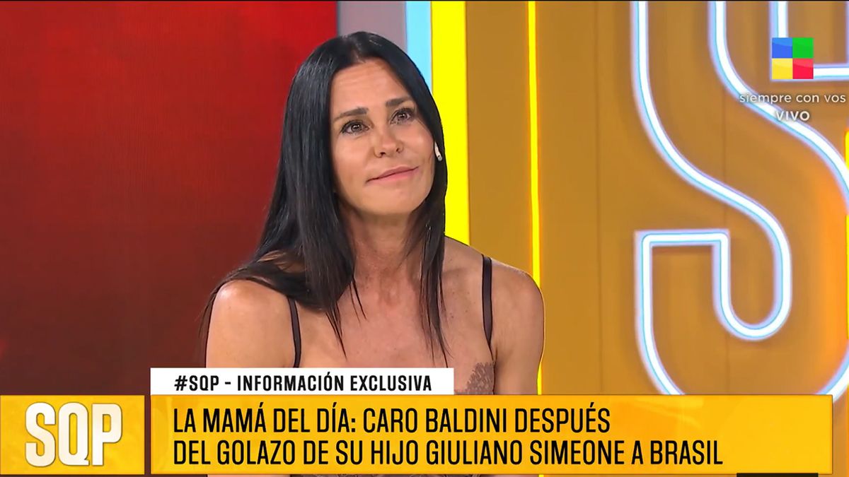 ¡Tenso momento! Carolina Baldini contó cómo enfrentó a la ex de su hijo ...