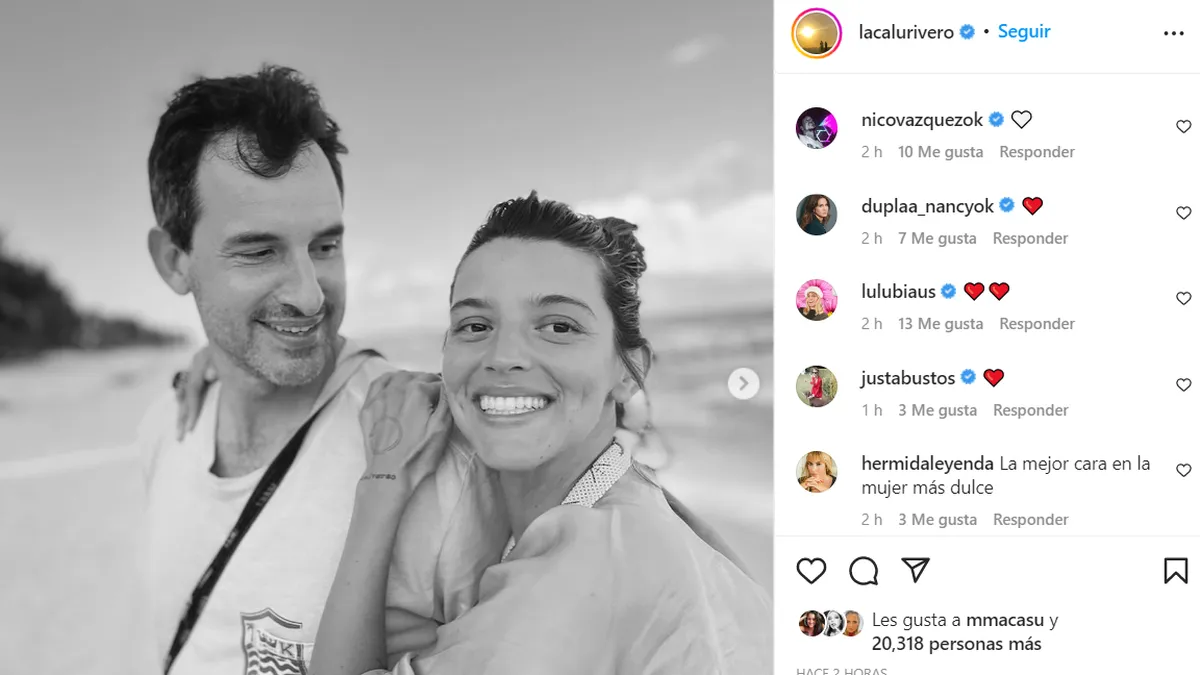 Calu Rivero compartió una foto con la madre de Aíto de la Rúa y reveló ...