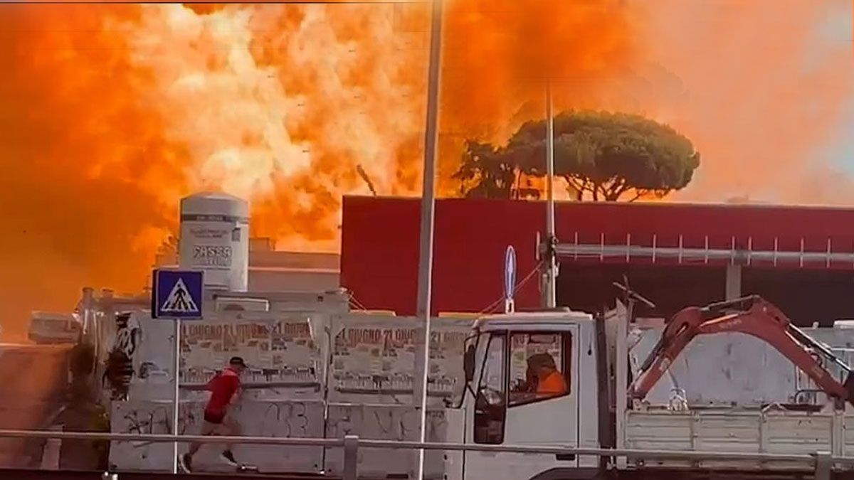 Tremendo video: explotó una estación de servicio y provocó heridos y ...