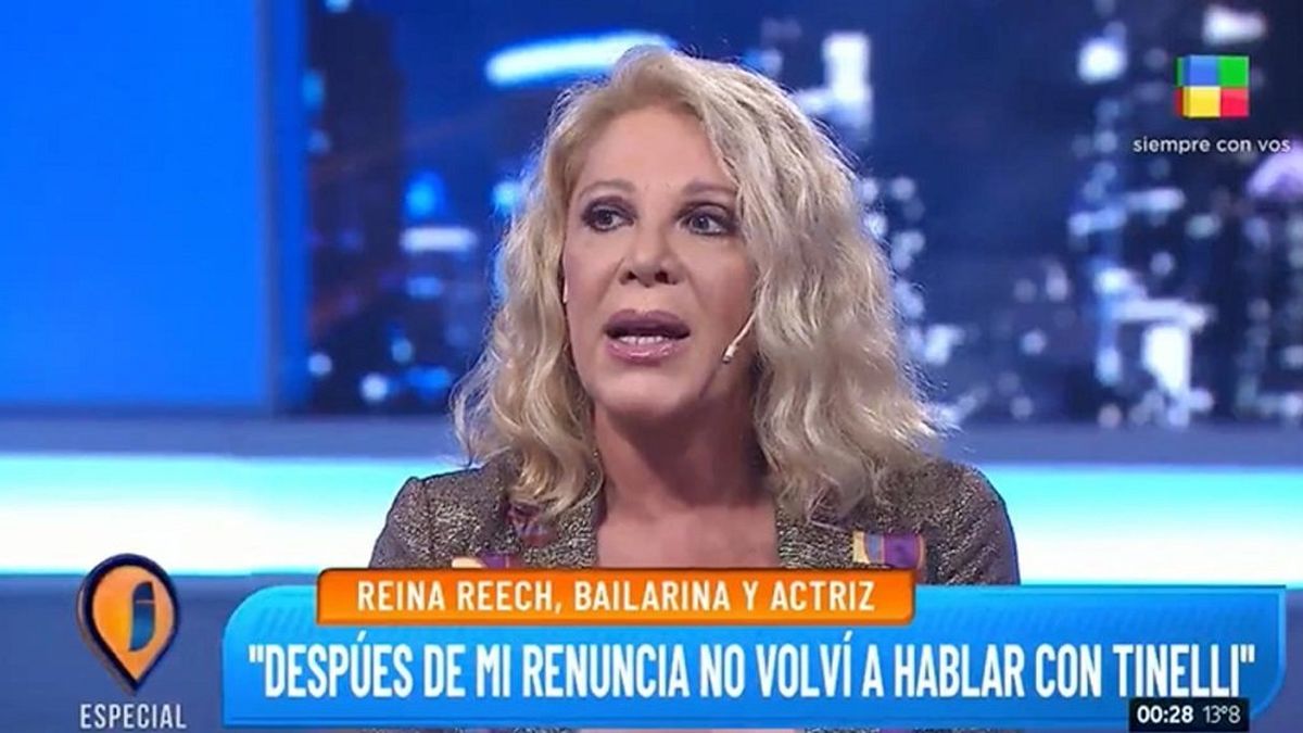 Reina Reech habló por primera vez de su pelea con Marcelo Tinelli