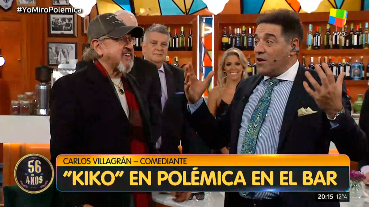 Quico (Carlos Villagrán) hizo callar a Mariano Iúdica con el ¡Cállate ...