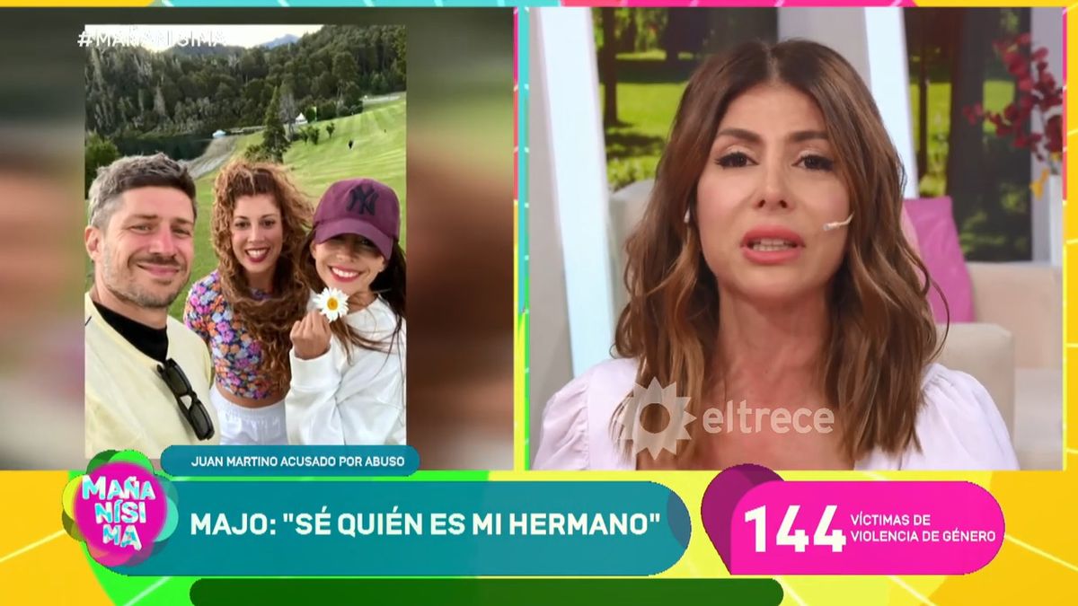 Picante teoría de Majo Martino sobre el motivo por el que Flor Moyano denunció a su hermano