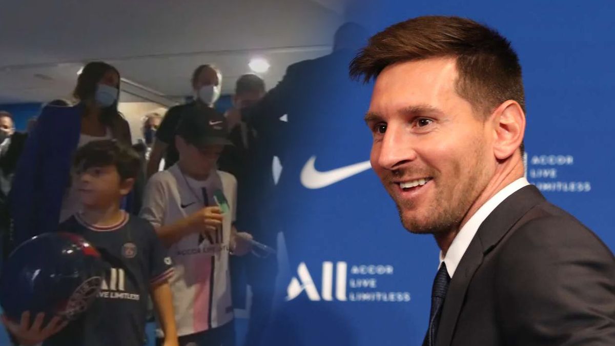Lionel Messi en el PSG: El look de Antonela Roccuzzo