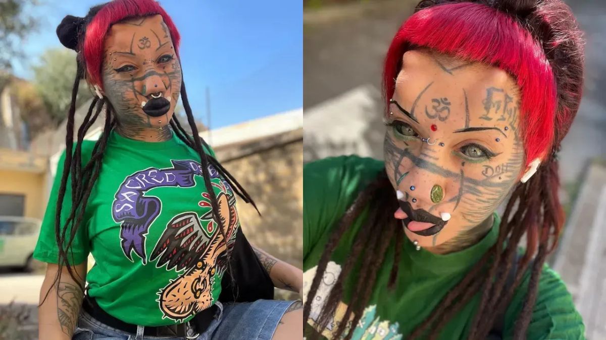 Impactante video viral: la joven italiana y su transformación extrema ...