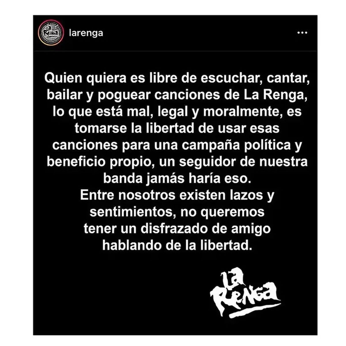 Hola a todos, yo soy el león: la llamativa historia de cómo nació la canción de La Renga que ...