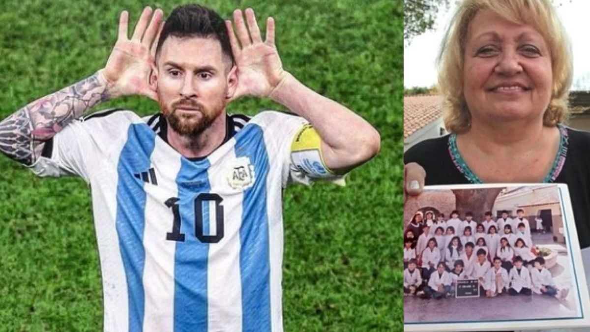 La conmovedora carta de la primera maestra de Messi: Antes de morirme...