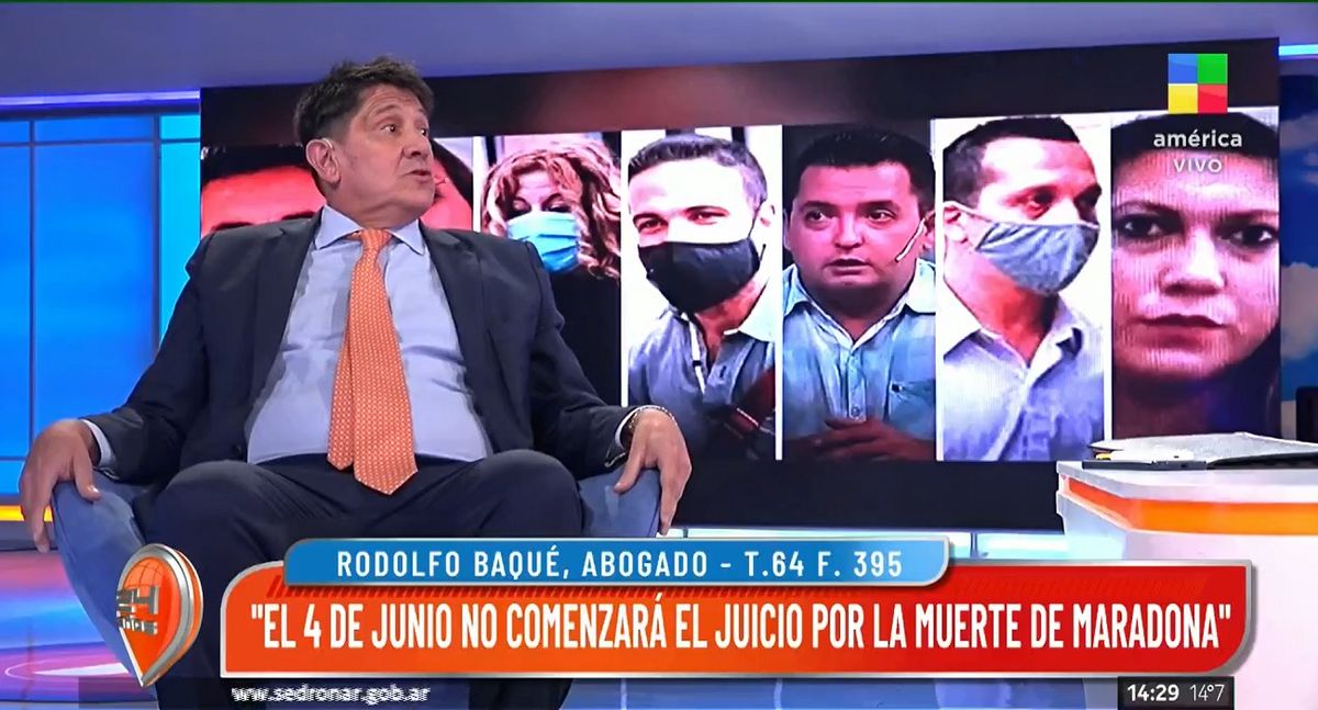 La grave acusación de Rodolfo Baqué a Jana Maradona por la muerte de ...