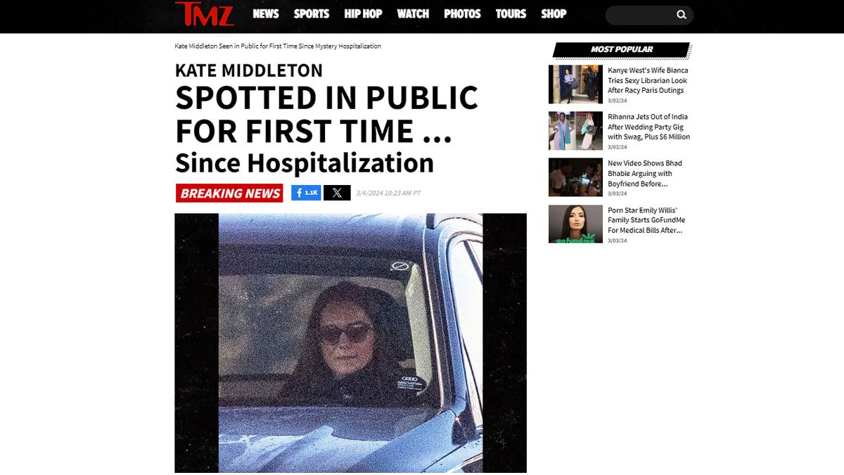 La primera imagen de Kate Middleton luego de dos meses de misterio y ...