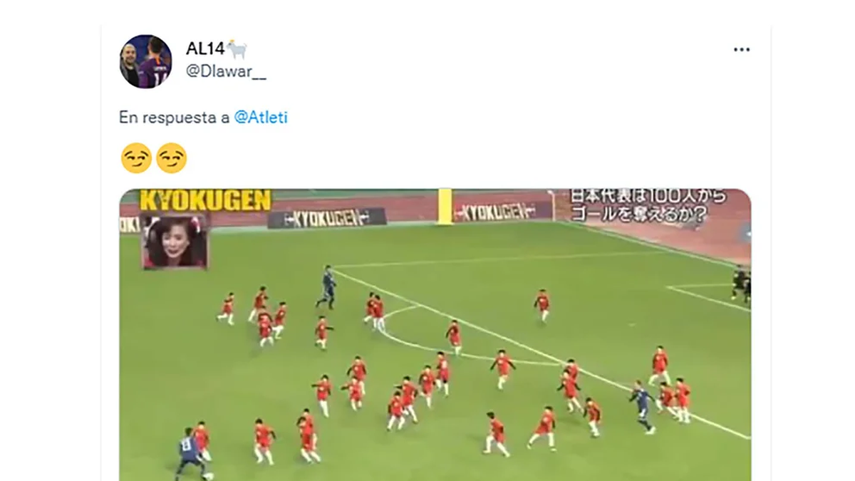 Los memes del planteo mezquino de Simeone contra el City de Guardiola