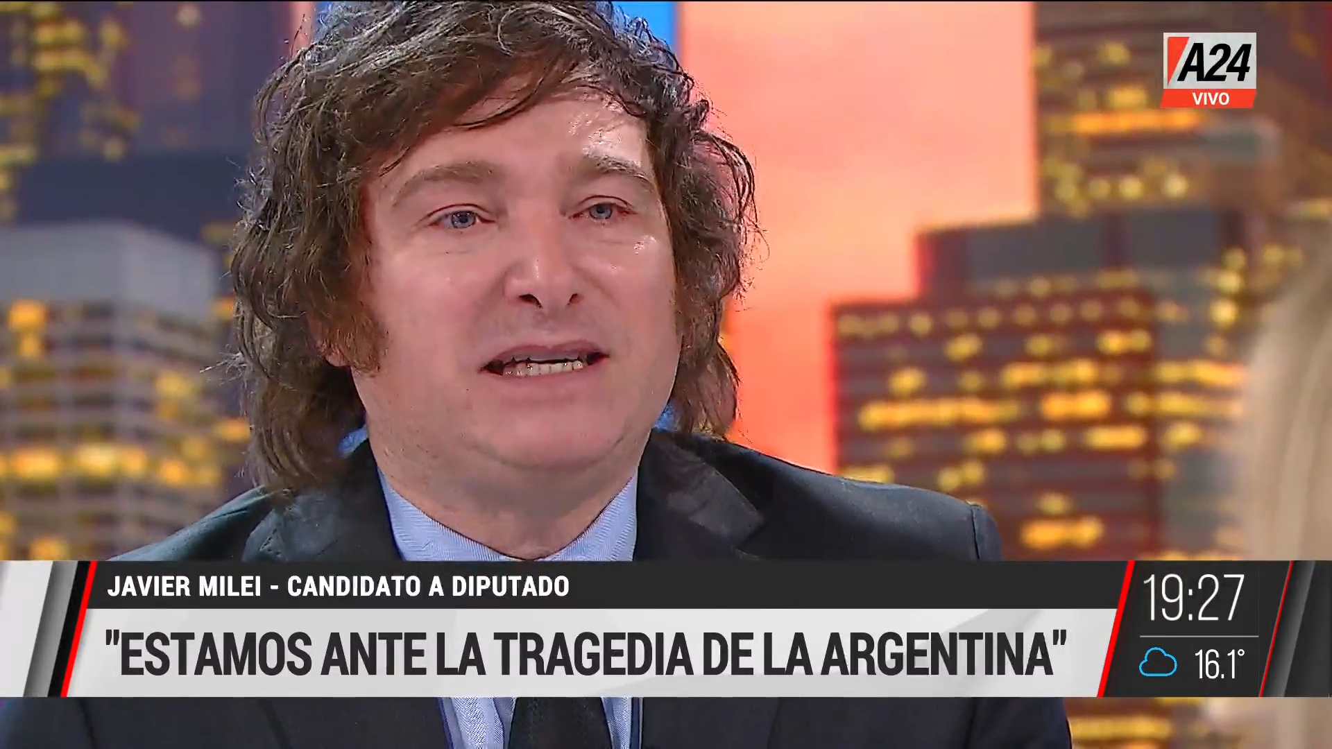 Javier Milei. Últimas noticias de Javier Milei | A24