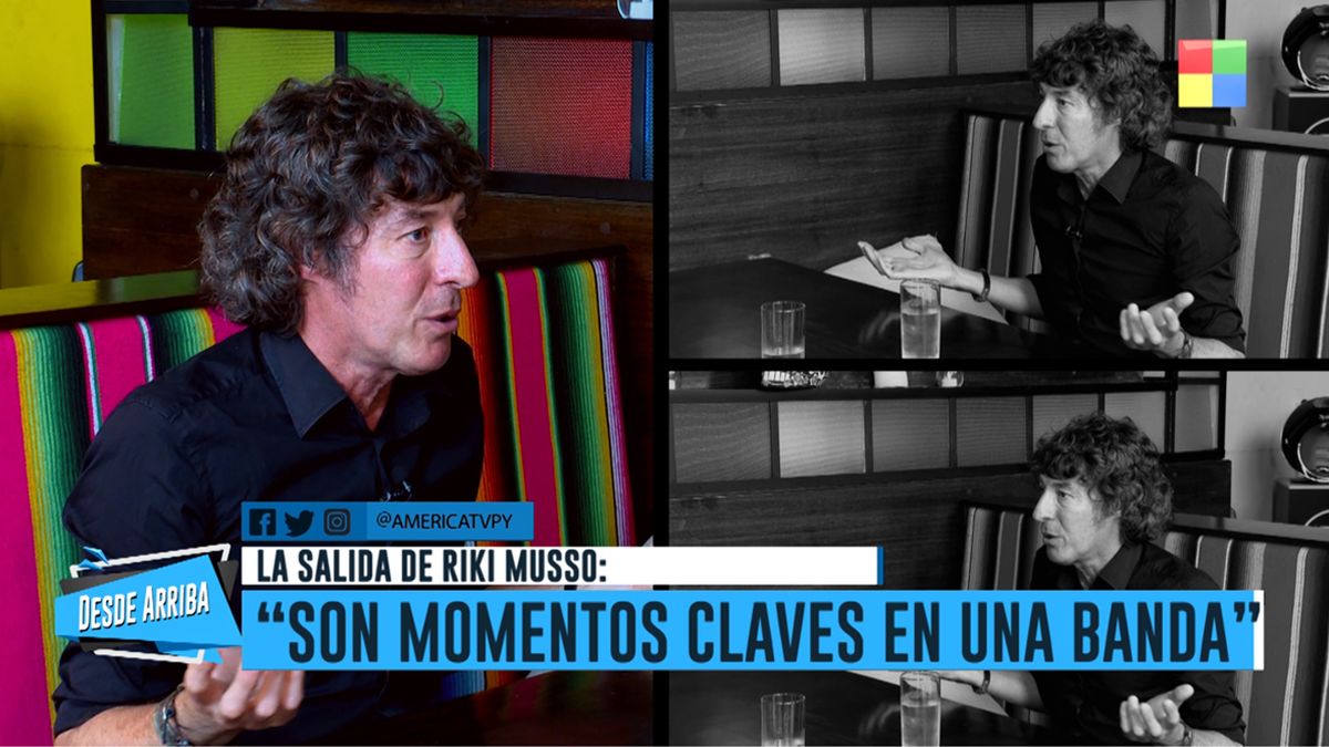 Roberto Musso repasa entre risas los momentos que marcaron al grupo El ...