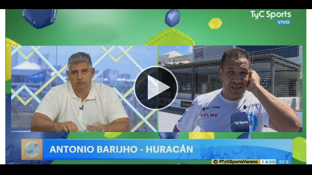 Tremendo cruce entre Chipi Barijho y Leo Farinella en TyC Sports