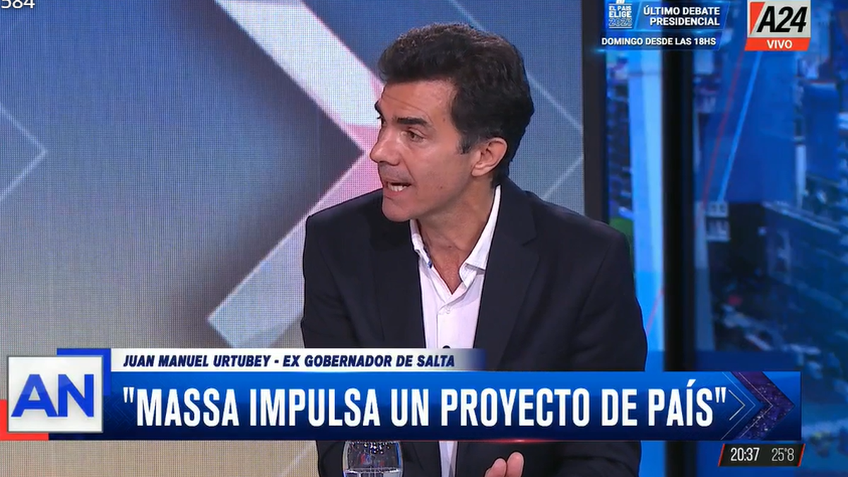 Juan Manuel Urtubey: Sergio Massa llama a un acuerdo de unidad nacional ...