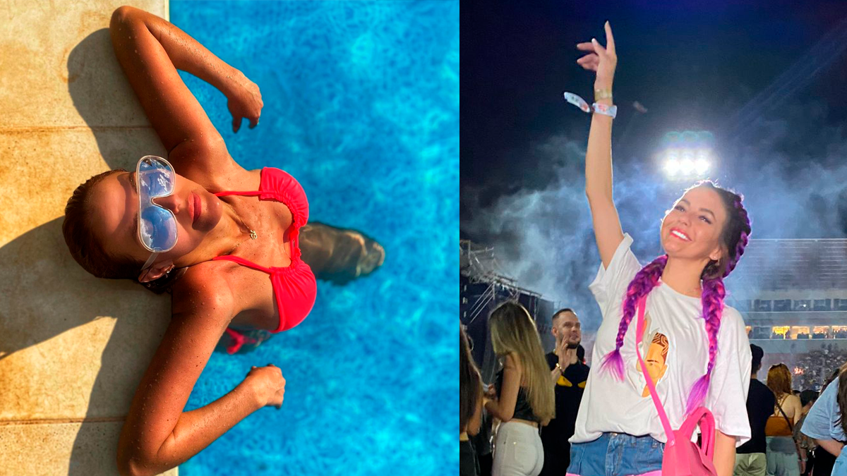 La pintura en el pantalón de Gi Britos que causó furor en el concierto de Bad Bunny