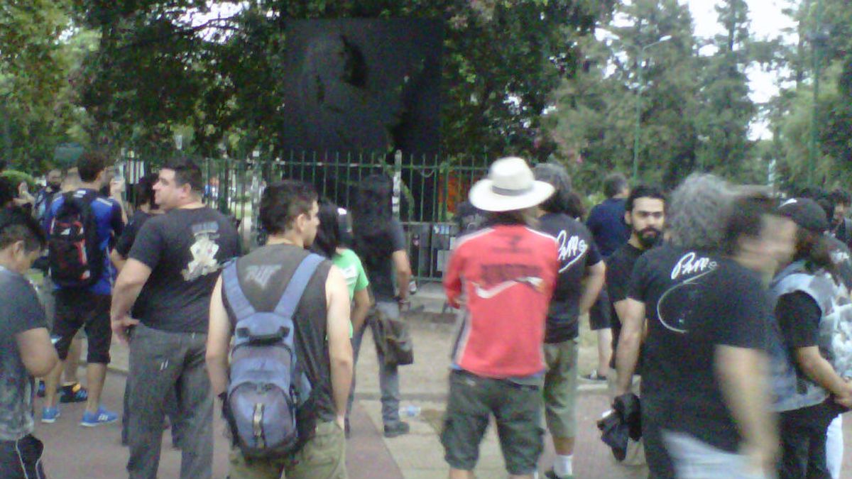 Las fotos del homenaje a Pappo a 10 años de su muerte