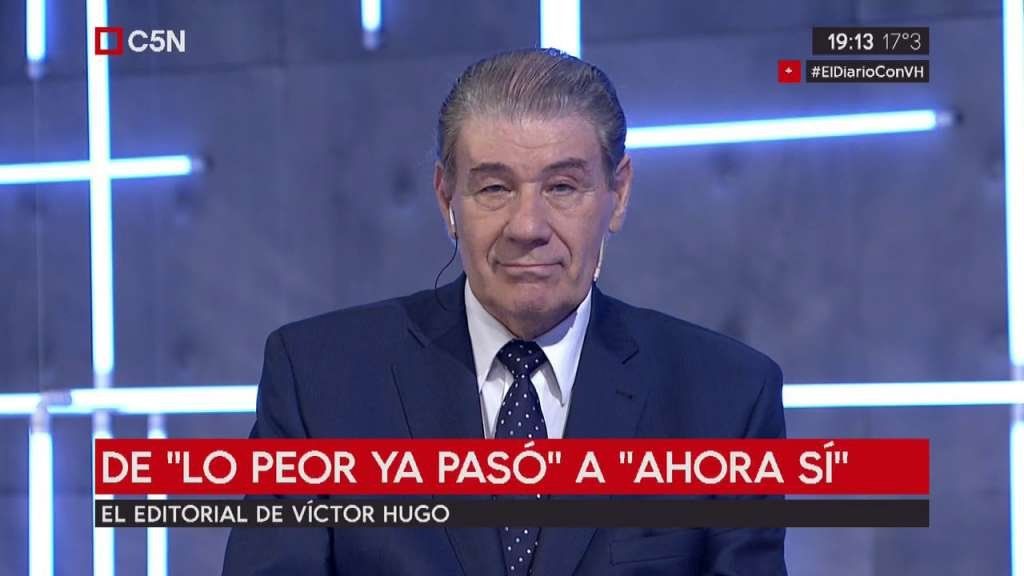 Víctor Hugo Morales ya tiene reemplazo en C5N