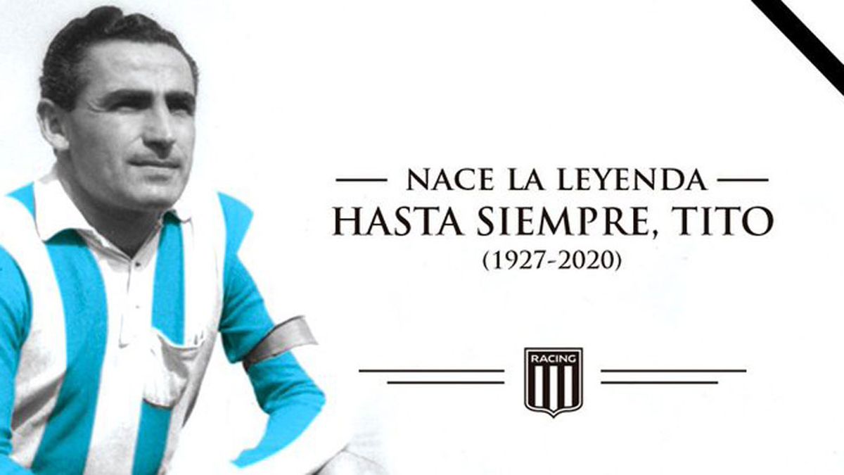 A los 92 años murió Juan José Pizzuti, ídolo de Racing y gloria del ...