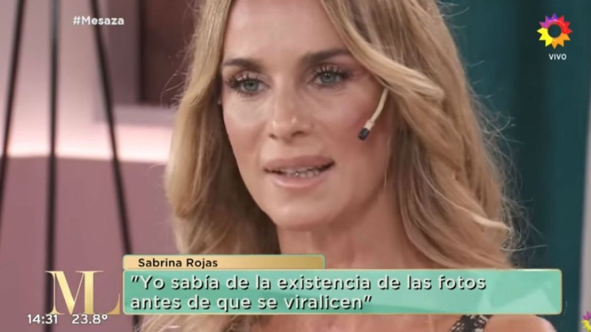 Sabrina Rojas habló del comentario de Pampita sobre las fotos íntimas ...