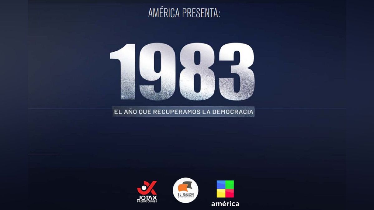 1983, el año que recuperamos la democracia, en diciembre por América TV ...
