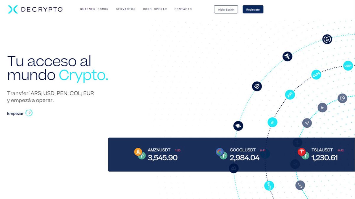 Decrypto.la actualizó su plataforma con nuevo diseño y más criptos