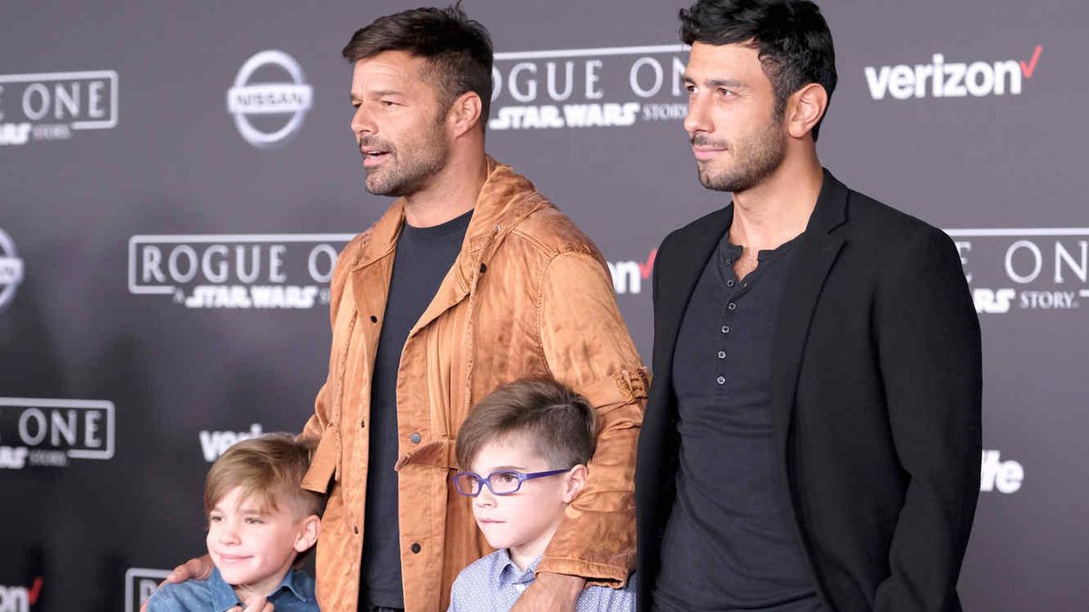 La pareja de Ricky Martin sorprende al compartir una foto junto a los ...