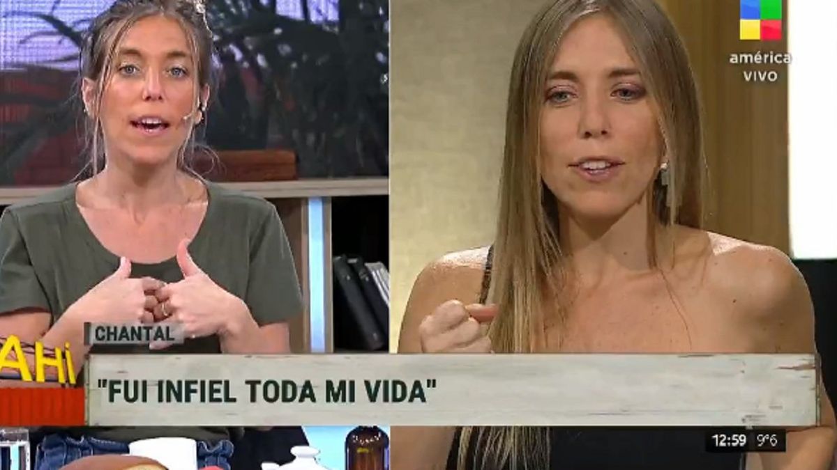 Después de confesar que fue infiel, Chantal Abad contó que vivió con un ...