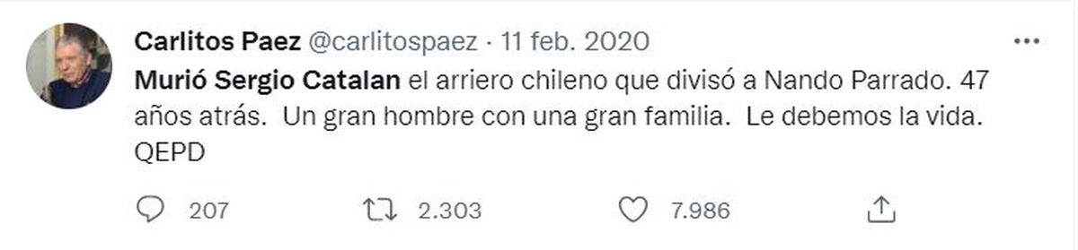 Tragedia de los Andes: Sergio Catalán, el héroe anónimo que salvó a los ...