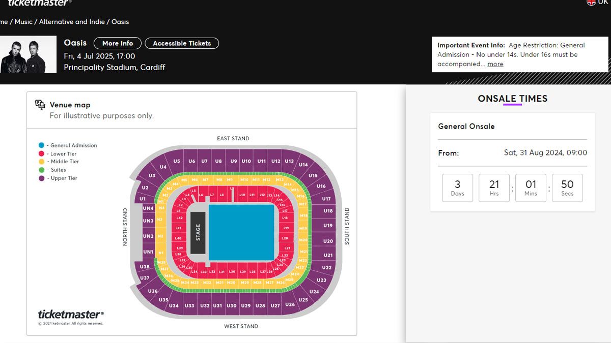 ¡Confirmado! Vuelve Oasis: fechas, ciudades y cuánto salen las entradas ...