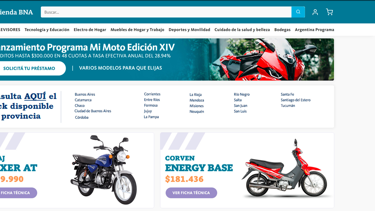 Plan Mi Moto 2023: modelos