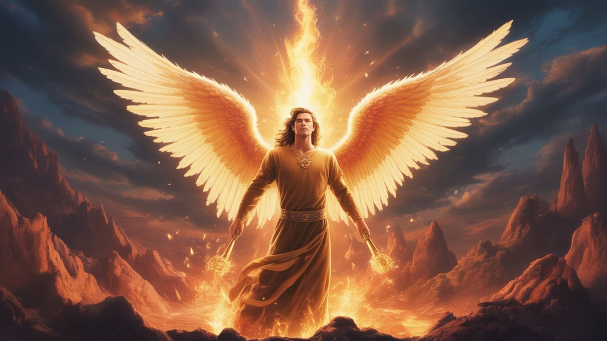 Los 5 signos que el Arcángel Uriel ilumina con su fuego dorado en ...