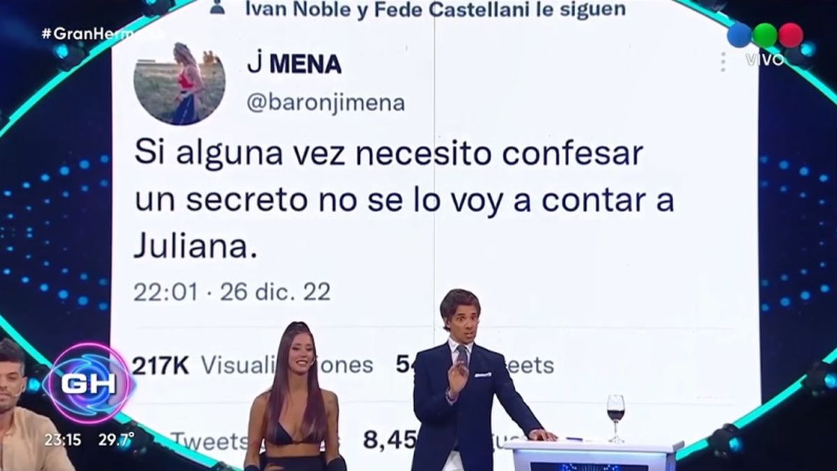Jimena Barón y Juliana de Gran Hermano 2022, ¡protagonistas de la guerra menos pensada!