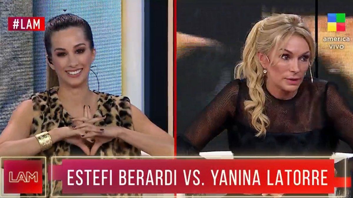 Sin fin: Filoso cruce entre Yanina Latorre y Estefanía Berardi en LAM