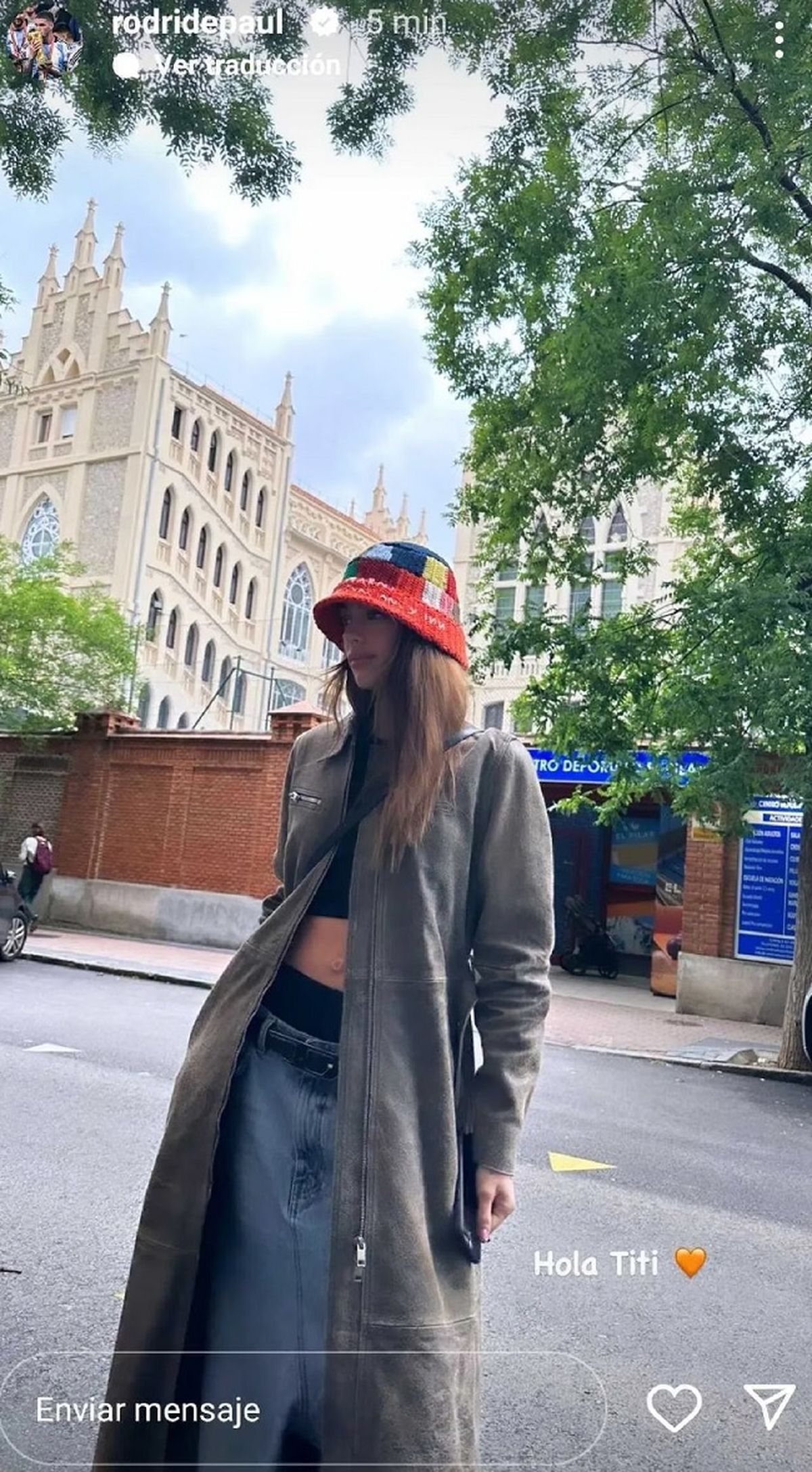 En un descuido, Rodrigo de Paul reveló el apodo que le puso a Tini ...