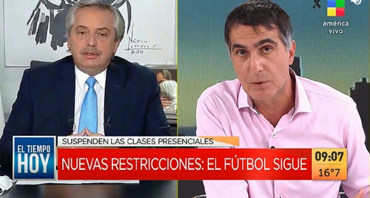 Antonio Laje a Alberto Fernández: Usted no es el rey