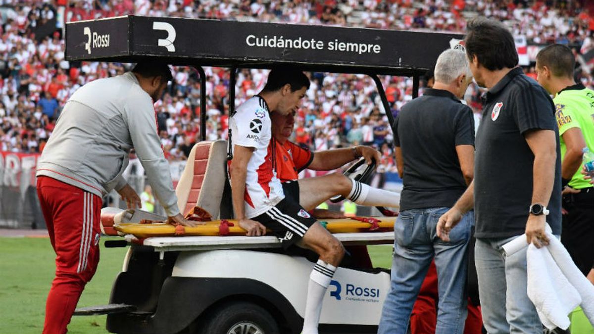 Se confirmó la lesión de Nacho Fernández y estará dos semanas afuera