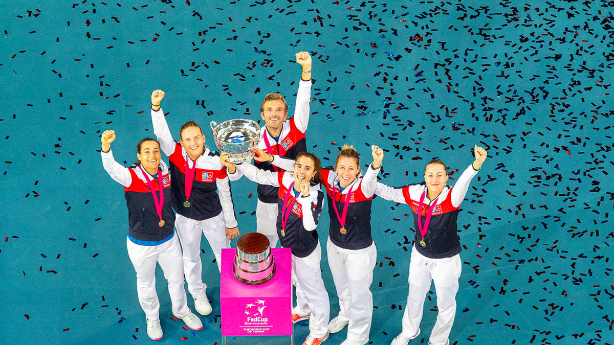 Copa Fed: Francia le ganó a Australia en Perth y sumó su tercer título ...