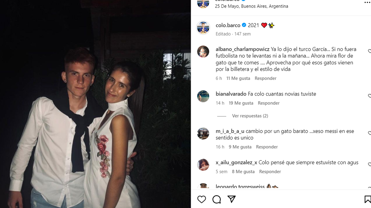 Por qué el Colo Barco no puede olvidar a su primer amor: la prueba que lo delata