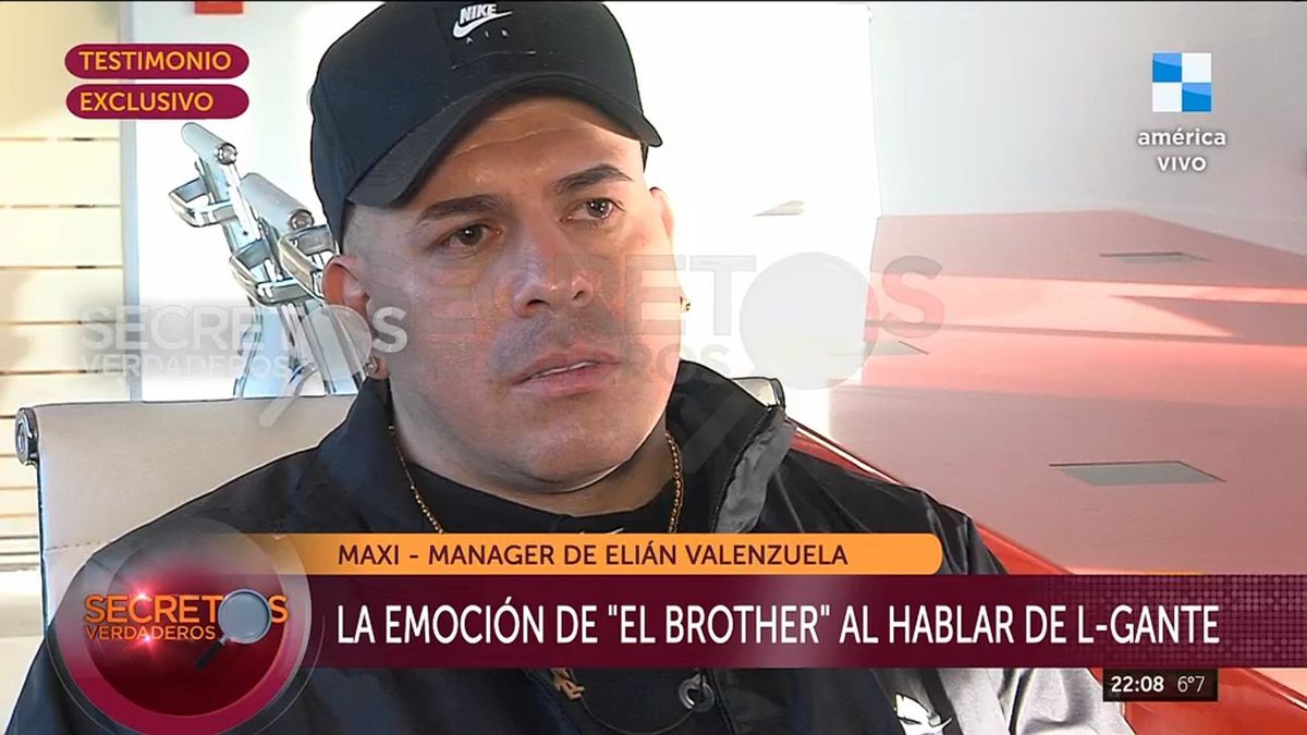 La profunda emoción de Maxi El Brother, el representante de L-Gante: Lo ...